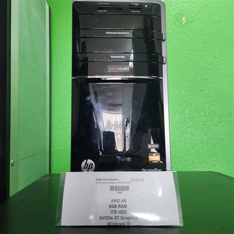 Refurbished Hp Pavilion A M S Computers New Port Richey