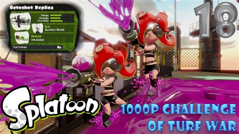 Splatoon Octoshot Replica 1000p Challenge 18 Youtube