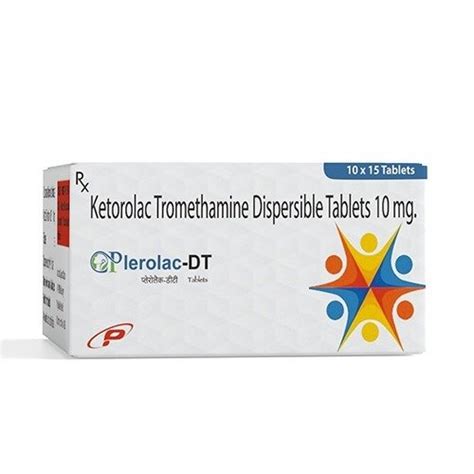 Buy Ketorolac Tromethamine Tablets Plerolac Dt Plenum Biotech