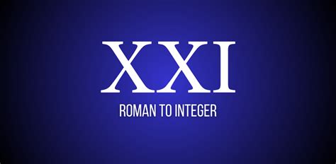 Roman To Integer Leetcode 13 Mapping And Subtraction Rule Solution