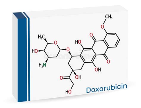Doxorubicin Molecule It Is Anthracycline Antibiotic With