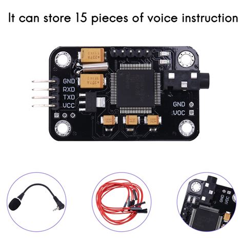 Voice Recognition Module Microphone Dupont With Jumper Wire OFF