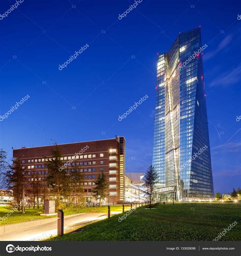 European Central Bank In Frankfurt Stock Editorial Photo © Telesniuk