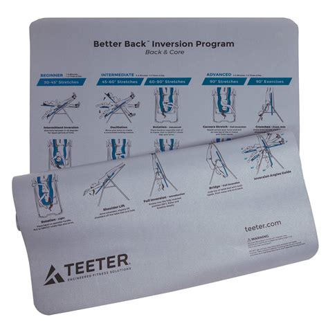 Teeter Accessory Bundle Inversion Table Accessories