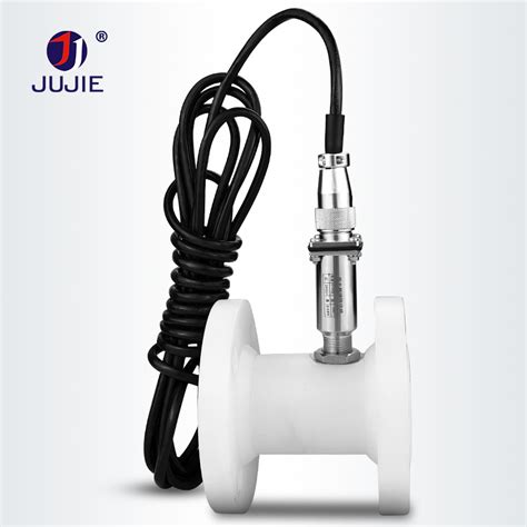 Acid Flow Meter Sensor Chemical Liquid Flowmeter Flange Connection Anti