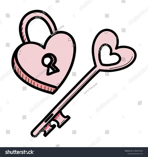 7 Thousand Heart Lock Drawing Royalty Free Images Stock Photos Pictures Shutterstock