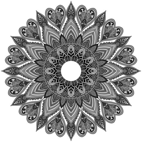 Drawing Circular Mandala Pattern For Decoration On Behance