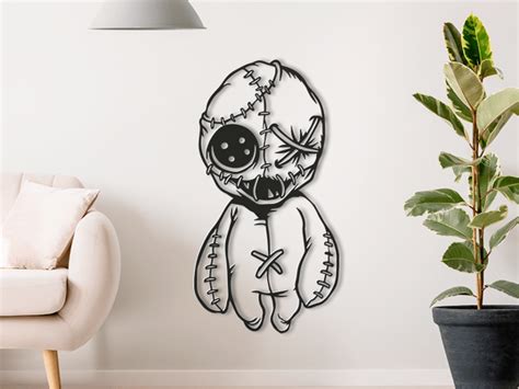 Декоративне панно на стіну Лялька Вуду Картина на стіну 25 см Id 2008391951 ціна 399