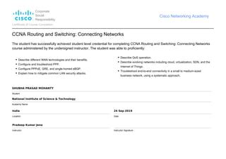 CCNA Routing And Switching Connecting Networks PDF