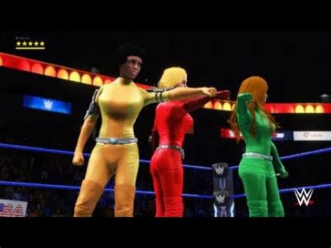 Wwe 2k20 Team Korra Vs Totally Spies 6 Womens Tagteam Match Youtube