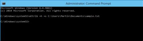 How To Change File Attributes With Attrib From The Windows Command Prompt