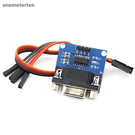Rten Max3232 Rs232 ถึง Ttl Serial Port Converter โมดูลหญิง Db9