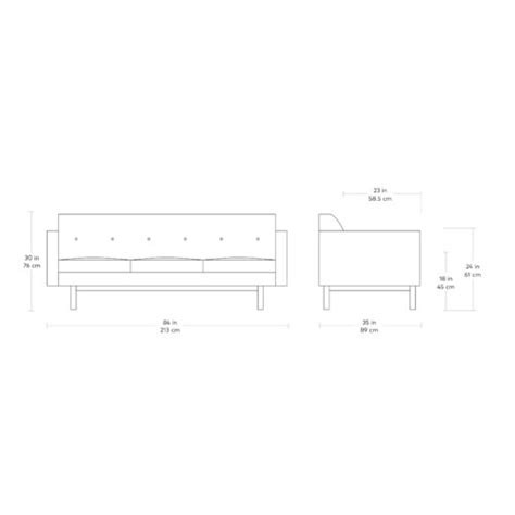 Gus Modern Embassy Sofa And Reviews Wayfair