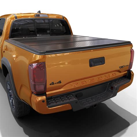Hard Tri Fold Tonneau Cover Fits 2005 2015 Toyota Tacoma W Oe Track