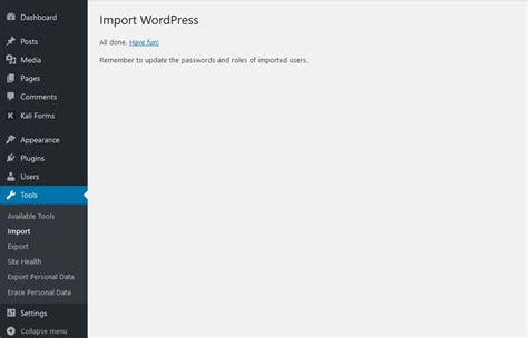 How To Export Import Your Forms Kali Forms