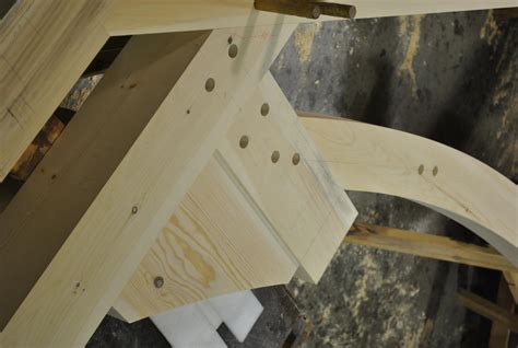 Arched Collar Tie To King Post Timberlinx