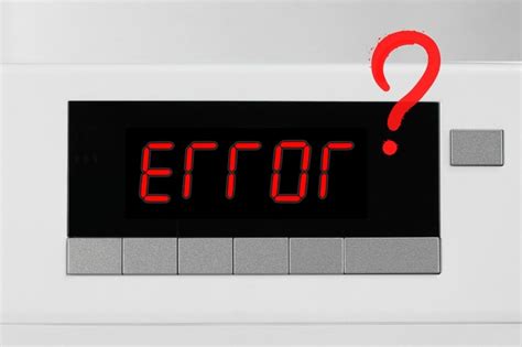 Guide To Washing Machine Error Codes