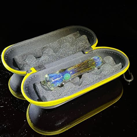 Thick Fume Chillum Case Combo Tako Glass