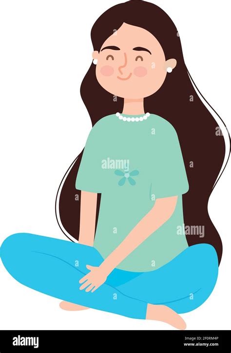 Sitting Cross Legged Clipart