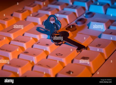 Generic Key On Hard Disk Drive Platter As Visual Metaphor For Data Encryption Data Security