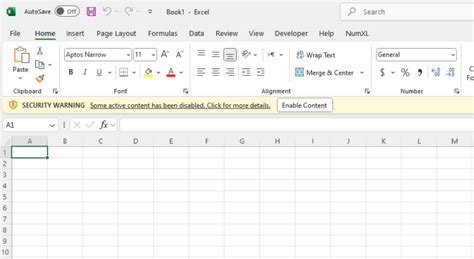 Trusted Publisher In Microsoft Excel Numxl