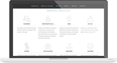 Jamie Ehrlich Pilates Web Design By Mimoymima