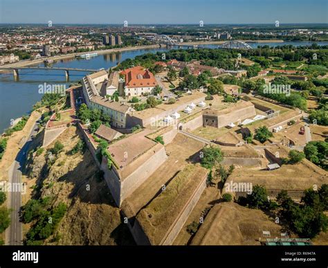 Aerial View Of Petrovaradin Novi Sad Fortress From The Austria Turkish