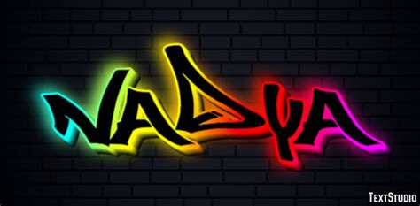 Nadya Graffiti Style Text Effect Generator