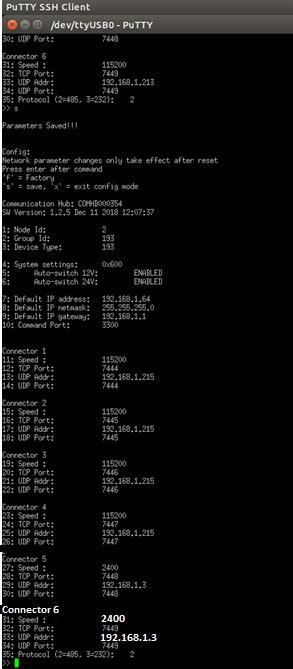 Greensea Importexport Communications Module Setup