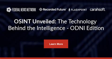 Osint Software Solutions For Government Carahsoft