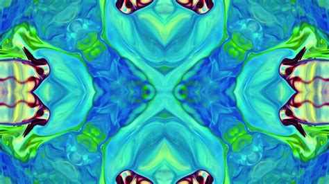 Kaleidoscopic Cacophony Created By Ink Background Texture Footage