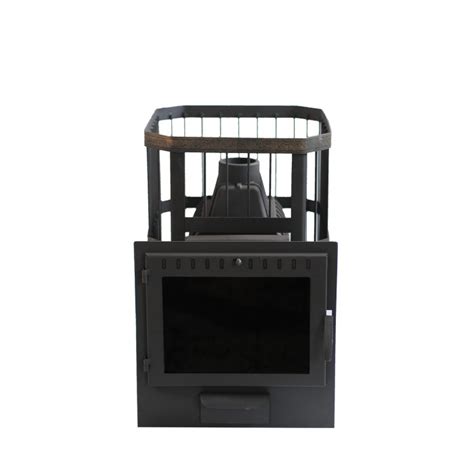 Печь банная чугуннаяСибирь 20 Панорамная дверца сетка купить в Москве и МО Интернет