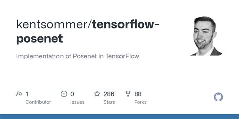 Github Kentsommertensorflow Posenet Implementation Of Posenet In