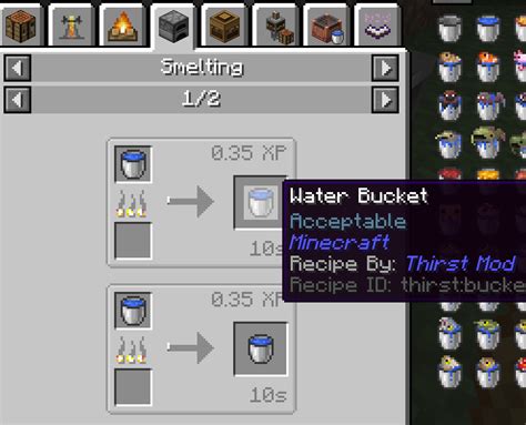 Buckets Are Not Smeltable In Furnace · Issue 22 · Ghen Gitthirst Mod