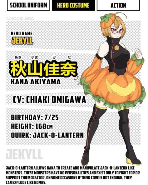 Bnha Oc Kana Akiyama