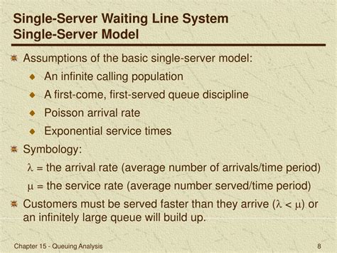ppt chapter 13 queuing analysis powerpoint presentation free