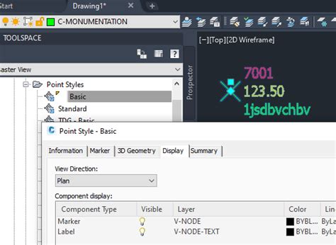 Solved Point Label Text To Match Colour Of Point Style Autodesk Community