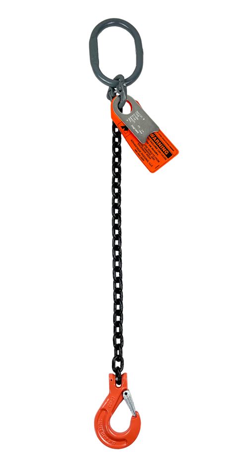 Chain Sling 932 X 5 Single Leg With Sling Hook Grade 100