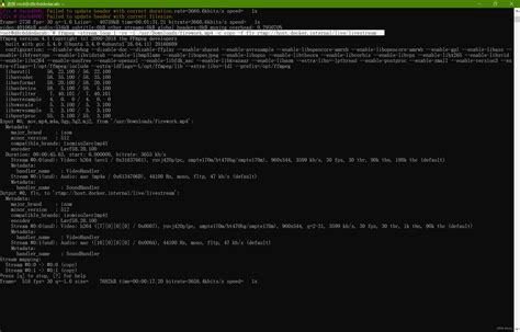 使用ffmpeg推流并查看推流状态 怎么查看ffmpeg 推流是否成功 csdn博客