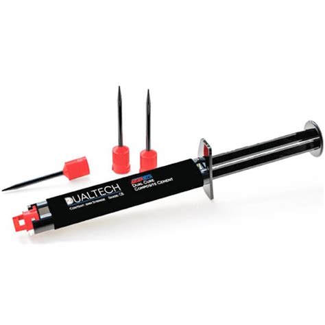 Dual Tech Dual Curing Cement 5 Ml 10 Tips Laser Tech