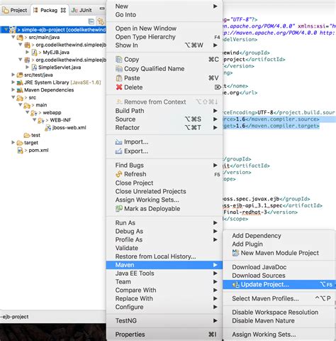 How To Create A Simple EJB Project