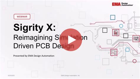 Sigrity X Reimagining Simulation Driven Pcb Design Ema Design Automation