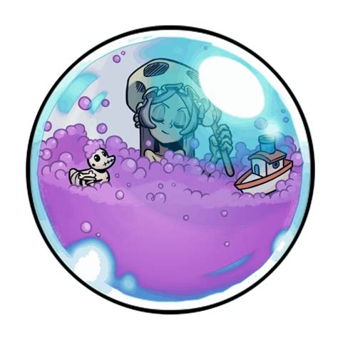 As Promised Heres The High Resolution Sprites Of Marie Taking Her Bubble Bath Skullgirls