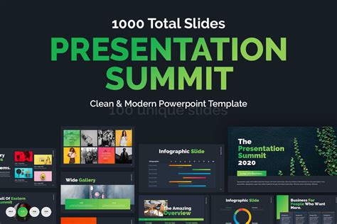 presentation summit template presentation templates ~ creative market