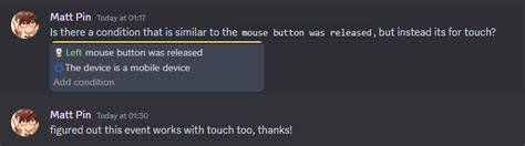 mouse button or touch consistency feature requests gdevelop forum