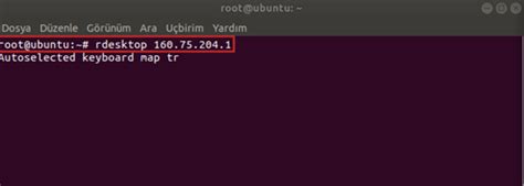 linux dan windows masaüstüne bağlanma rdesktop