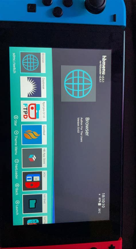 Tinfoil Doesnt Exist In My Homebrew Menu Ive Downloaded It Twice