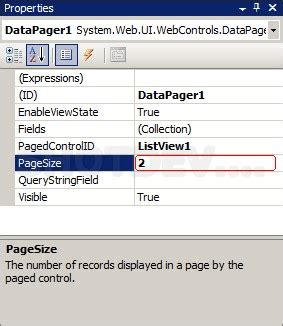ASP NET Vb Net DataPager Asp DataPager ShotDev