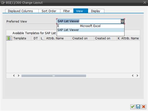 Sap Is There A Setting That Would Let Me Display Alv Grid Always As