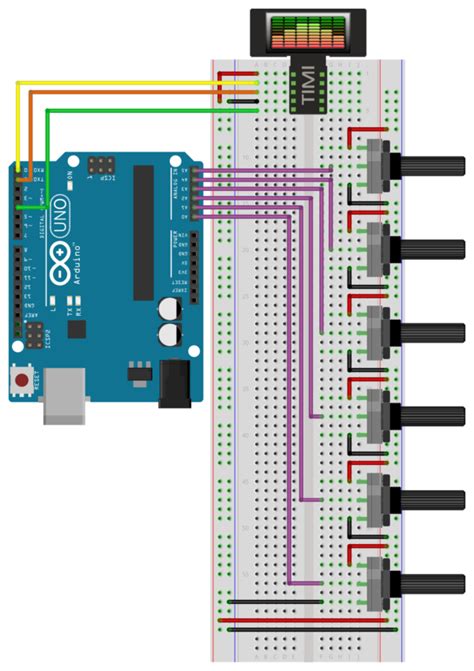 spectrum values from analog breadboard mates
